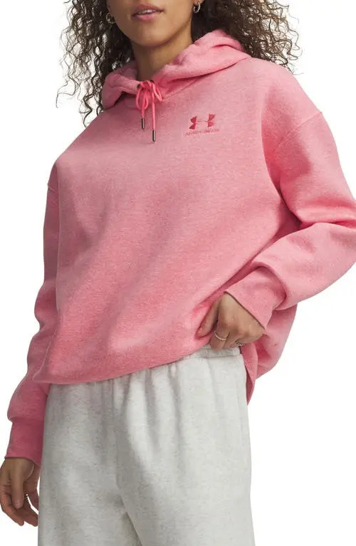 Under Armour Icon Fleece Hoodie - Bittersweet Pink Light Heather