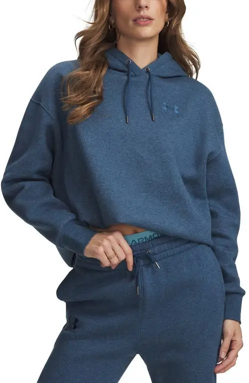 Under Armour Icon Fleece Hoodie - Wham Blue Light Heather