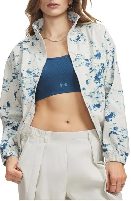 Under Armour Unstoppable Print Jacket - Summit White/wham Blue