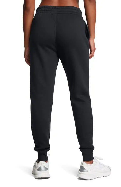 Under Armour Icon Fleece Joggers - Black/black/white