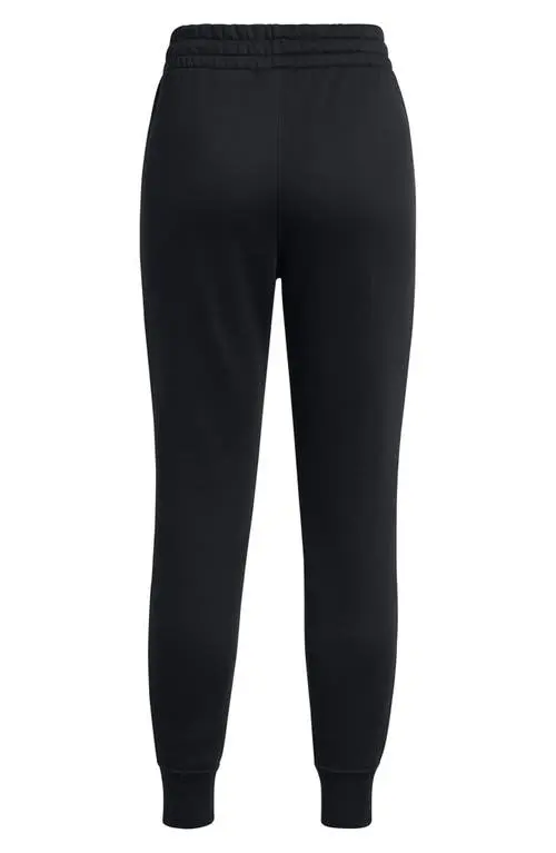 Under Armour Icon Fleece Joggers - Black/black/white