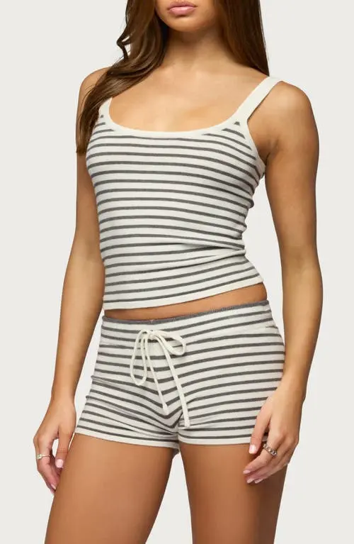 EDIKTED Lillian Stripe Camisole - Cream