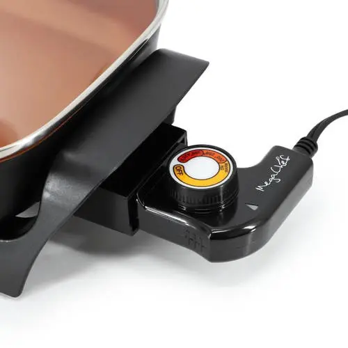 MEGACHEF 8 Inch Electric Skillet With Lid