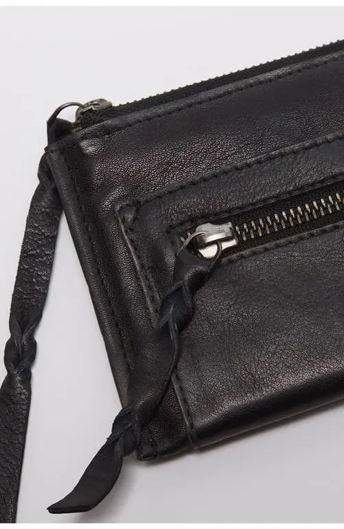 Free People We The Free Emerson Leather Wallet - Black