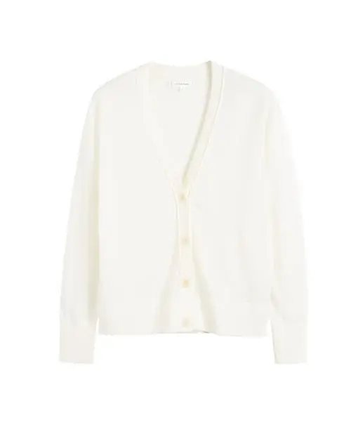 Chinti & Parker Pure Merino Cardigan - Cream
