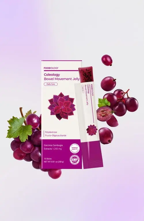 FOODOLOGY Coleology Bowel Movement Jelly 10 Sticks