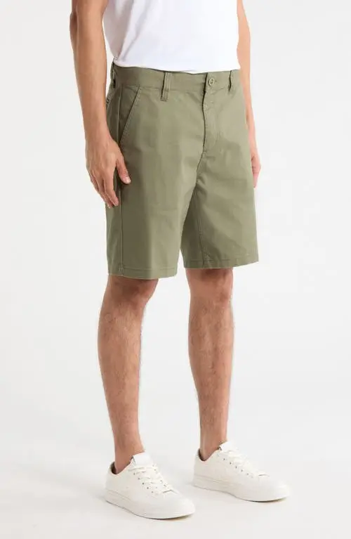 Brixton Santo Chino Shorts - Olive Surplus