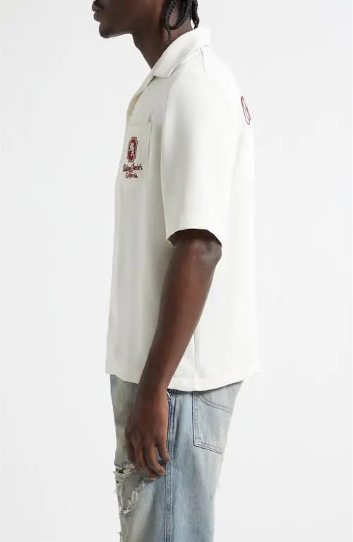 Amiri Chateau Embroidered Camp Shirt