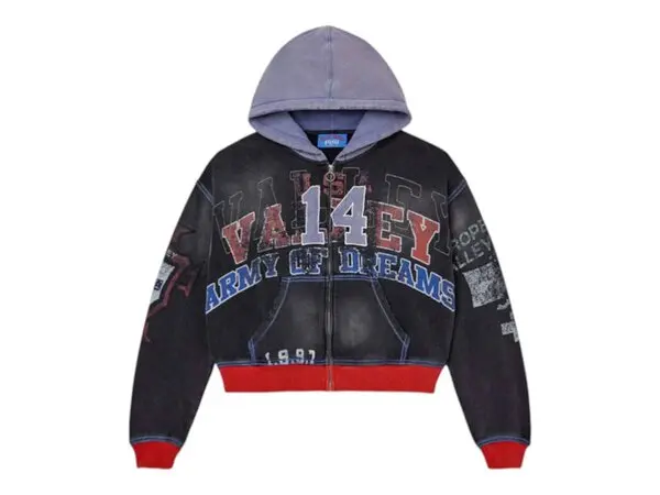 VALE FOREVER Big 14 Zip-up Hoodie