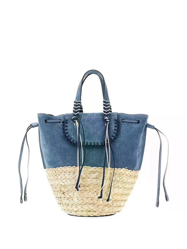 CUBA LAB Bolero Top-handle Tote Bag - Blue