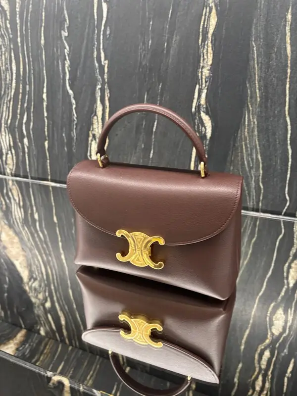 Celine Teen Nino In Brown - Burgundy