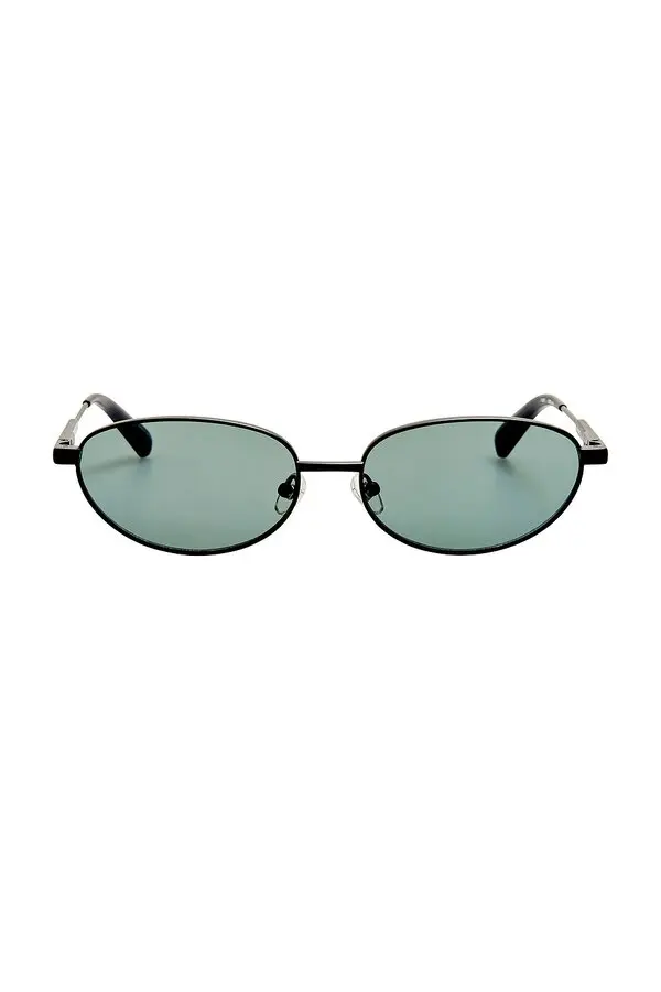 Jacquemus Alba Sunglasses - Matte Black & Grey