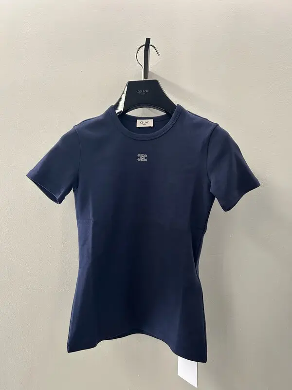 Celine Navy Tee