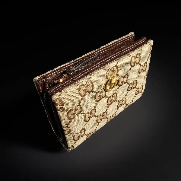 Gucci Gg Marmont Small Wallet Gg Canvas