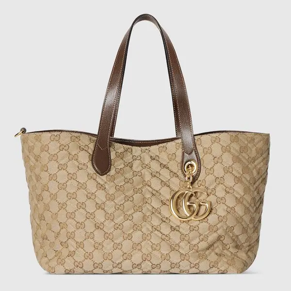 Gucci Gg Marmont Medium Tote Bag Gg Canvas