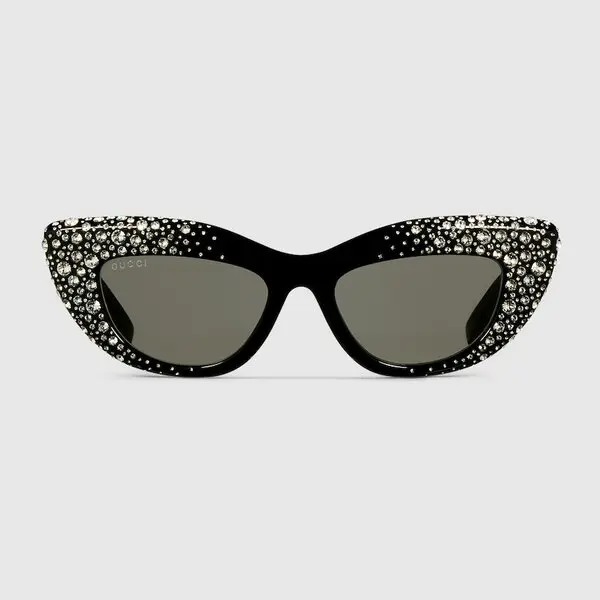 Gucci Cat-eye Frame Sunglasses - Black