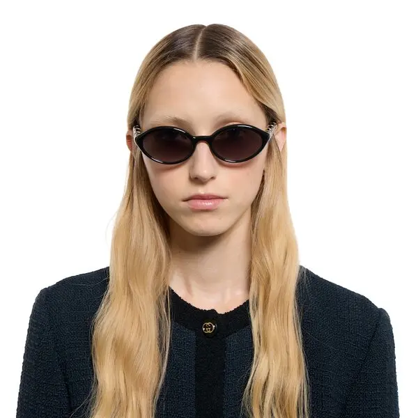 Gucci Oval Frame Sunglasses