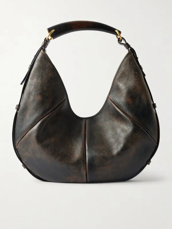 Saint Laurent Mombasa Shoulder Bag - Brown
