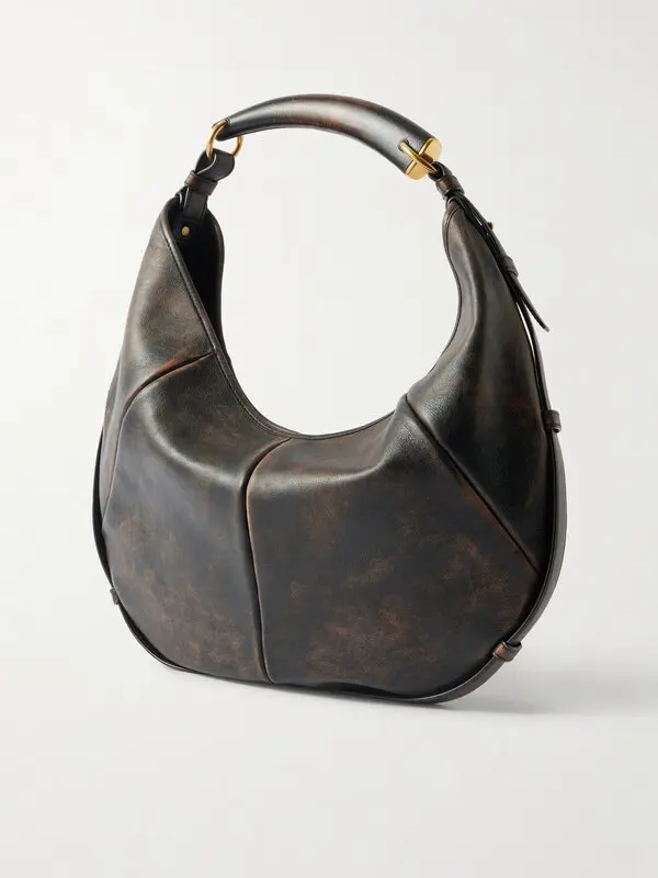 Saint Laurent Mombasa Shoulder Bag - Brown