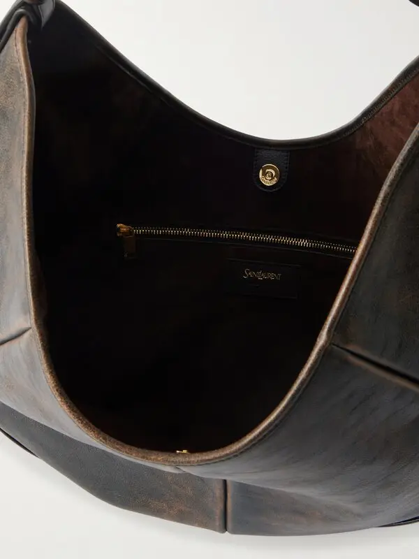 Saint Laurent Mombasa Shoulder Bag - Brown