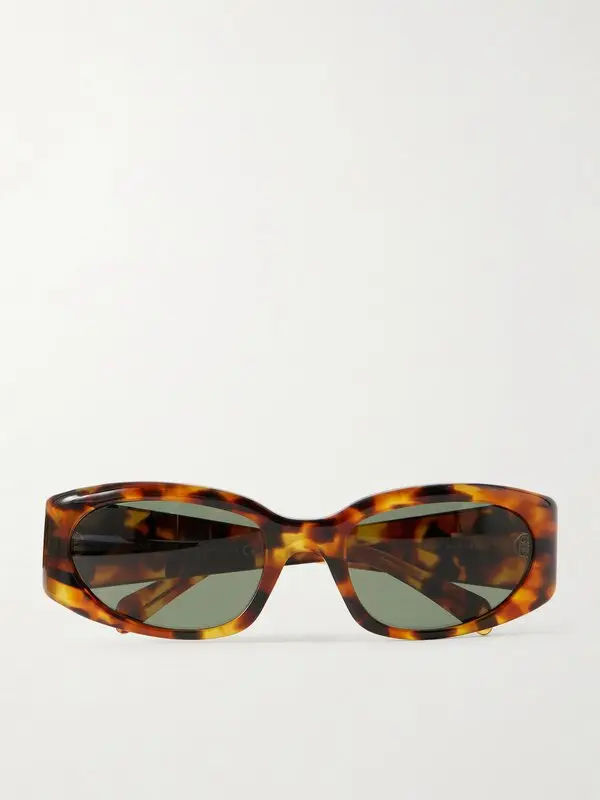 Celine Journey Round-frame Sunglasses - Tortoiseshell