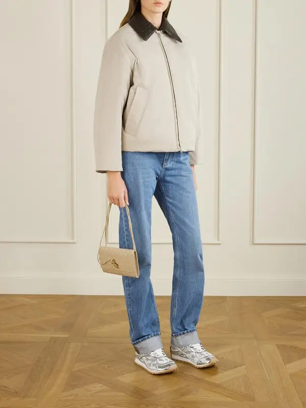 Bottega Veneta Andiamo Intrecciato Leather Pouch