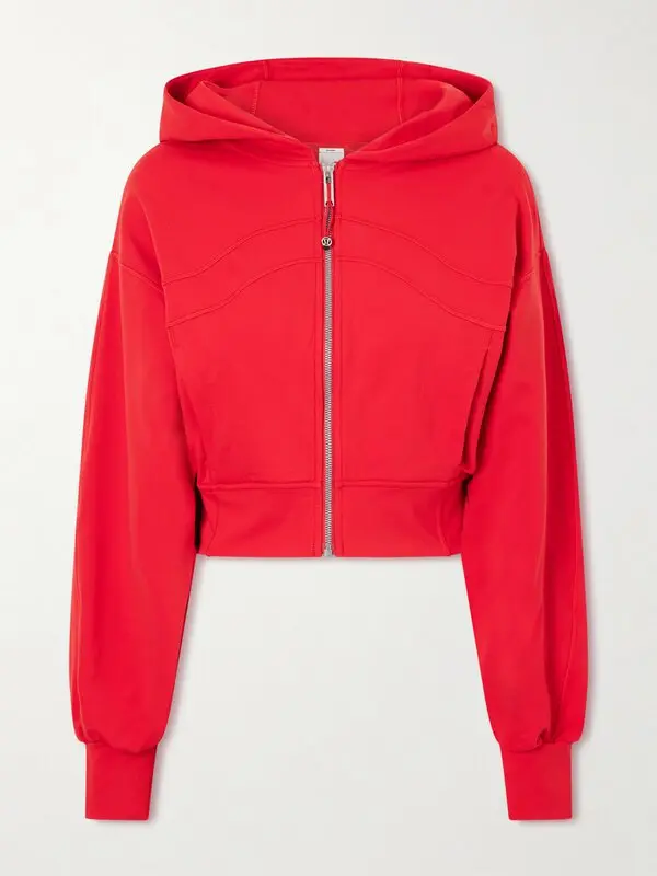 Lululemon Define Cropped Nulu Hooded Jacket