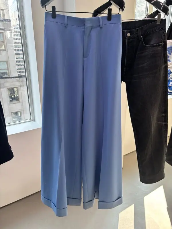 Celine Blue Trousers - Light Blue