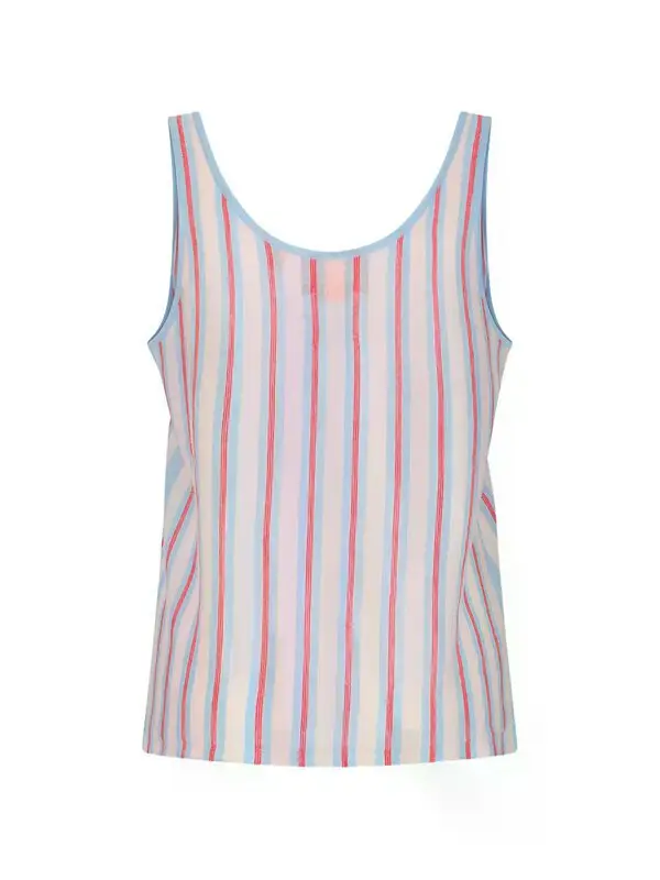 Guest In Residence Striped Tank Top