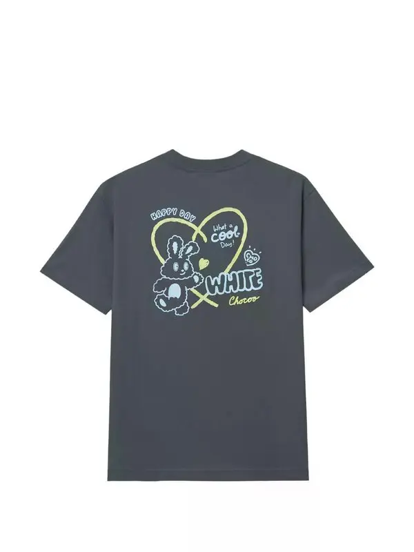 CHOCOOLATE Graphic-print T-shirt - Grey