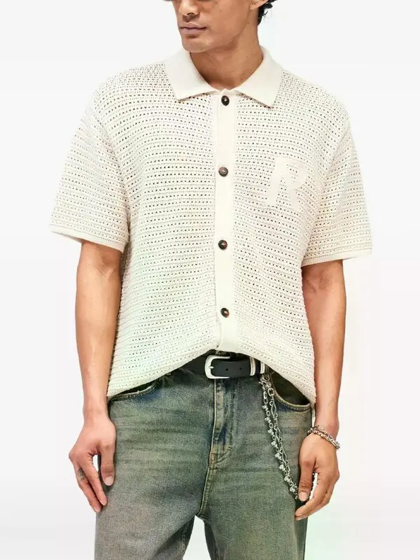 REPRESENT Initial Knitted Shirt