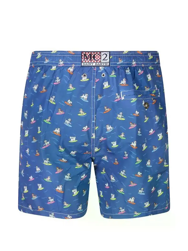 MC2 SAINT BARTH Printed Swimming Shorts