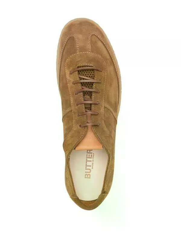 BUTTERO® Suede Lace-up Sneakers