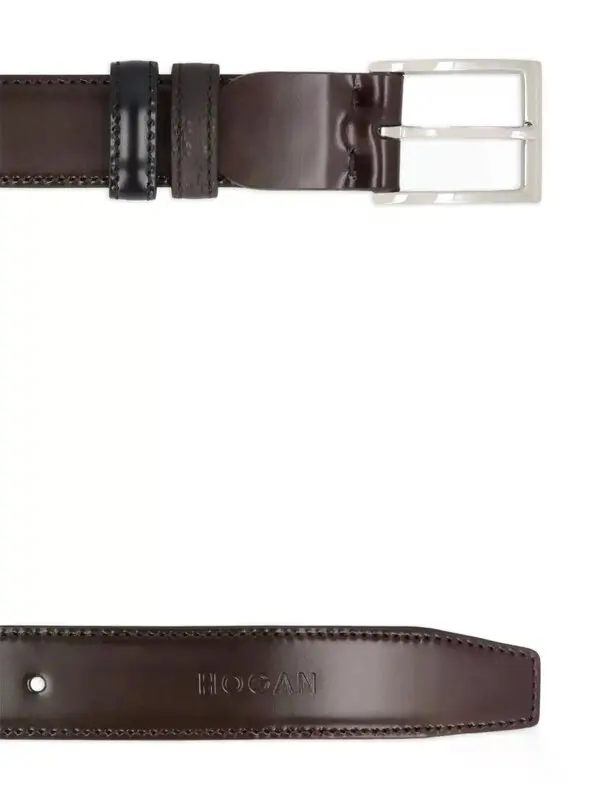 Hogan Reversible Leather Belt