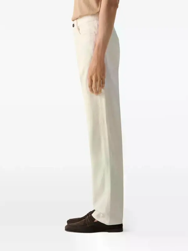 Zegna Roccia Trousers - Neutrals