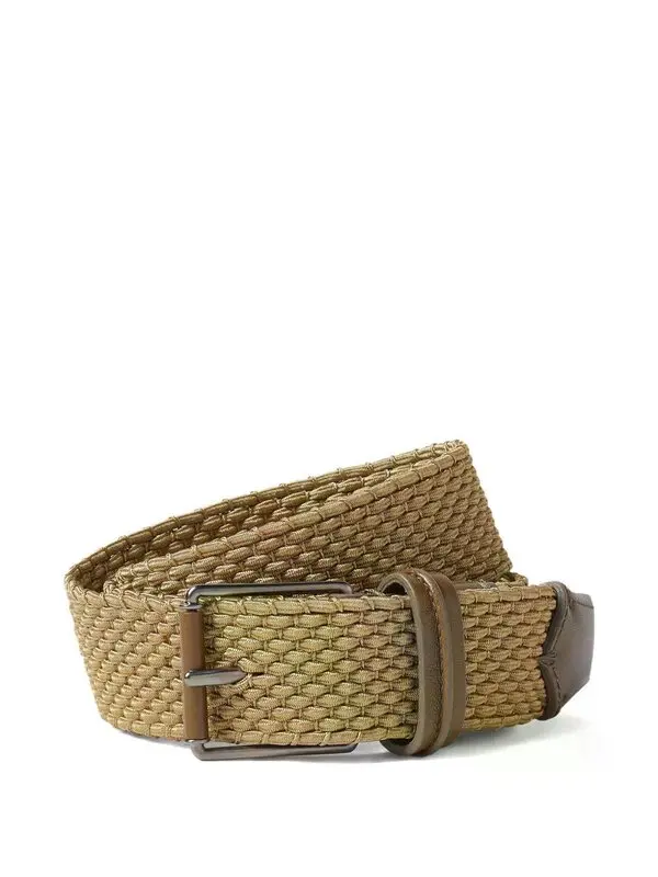 Zegna Woven Belt - Neutrals