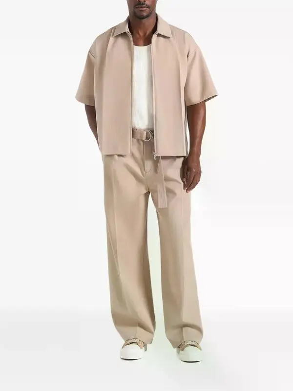 Manière De Voir Aven Short-sleeve Shirt - Neutrals