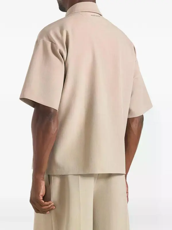 Manière De Voir Aven Short-sleeve Shirt - Neutrals
