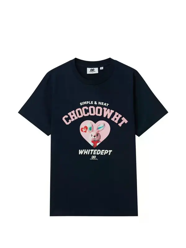 CHOCOOLATE Printed T-shirt - Blue