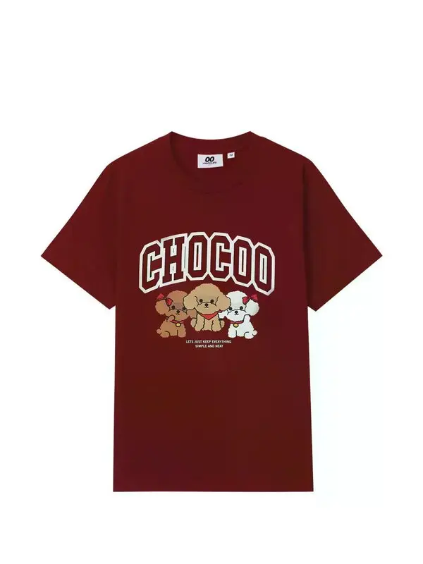 CHOCOOLATE Graphic-print T-shirt - Red