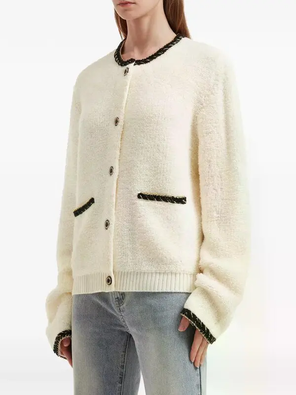 B+AB Round-neck Cardigan