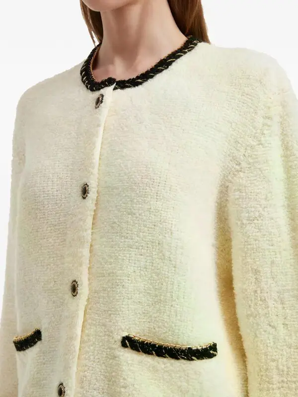 B+AB Round-neck Cardigan