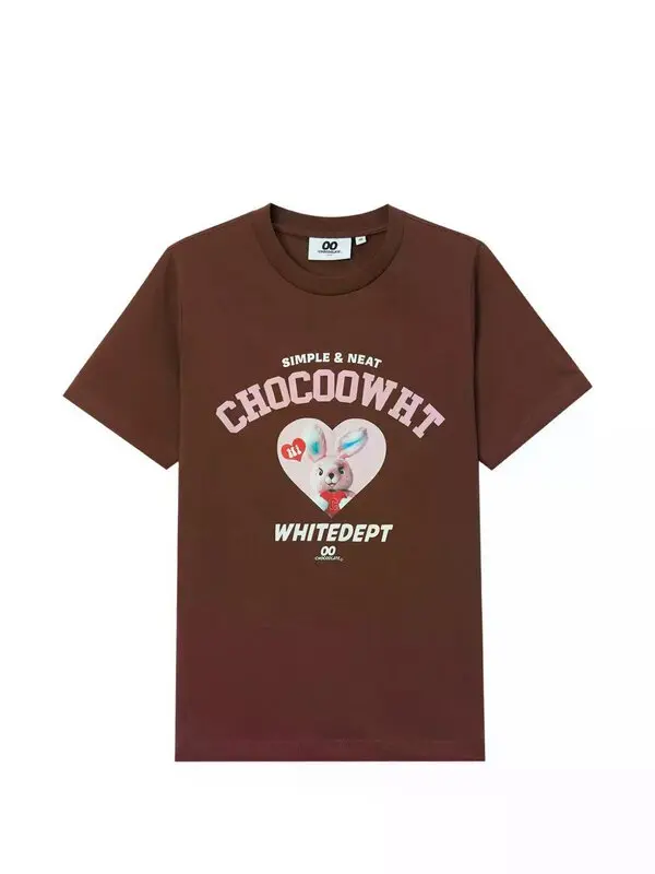 CHOCOOLATE Printed T-shirt - Brown