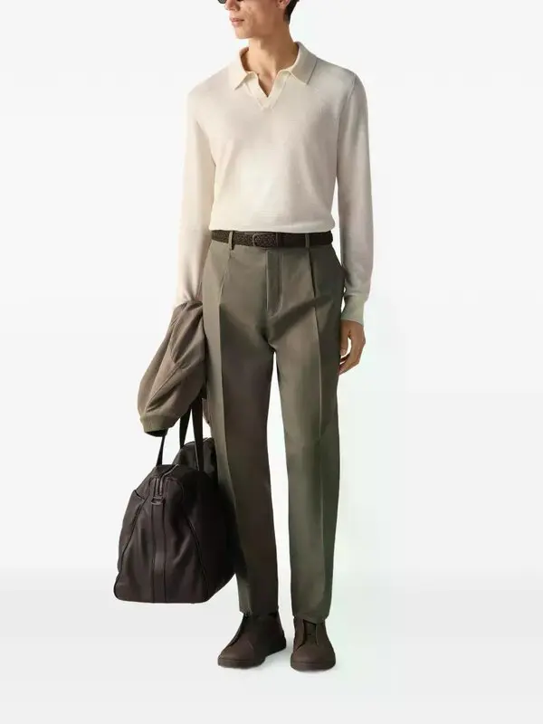 Zegna Pleated Trousers
