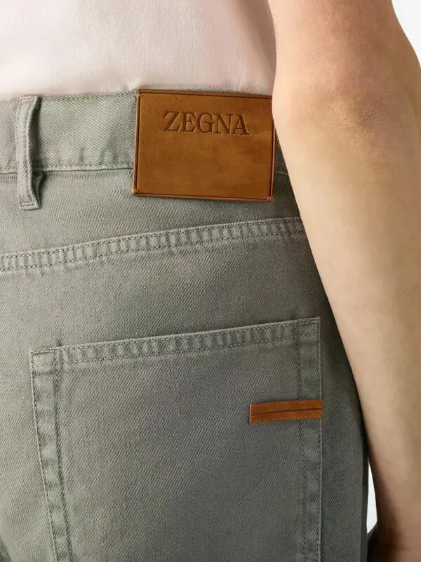 Zegna Roccia Trousers - Grey