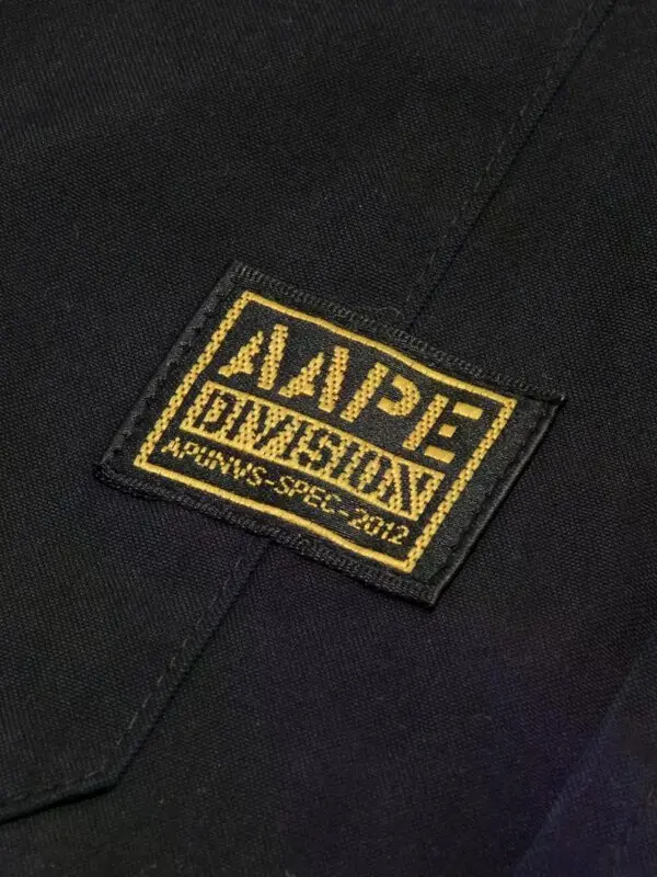 AAPE BY *A BATHING APE Logo-patch Pocket Shirt
