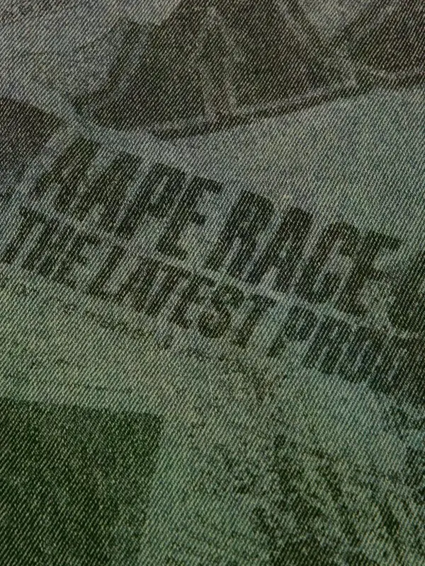 AAPE BY *A BATHING APE Logo-patch Printed Trousers