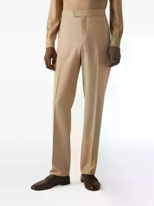 Zegna Oasi Linen Trousers