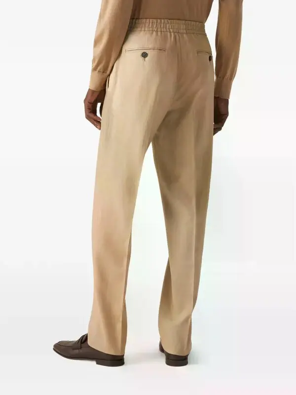 Zegna Oasi Linen Trousers