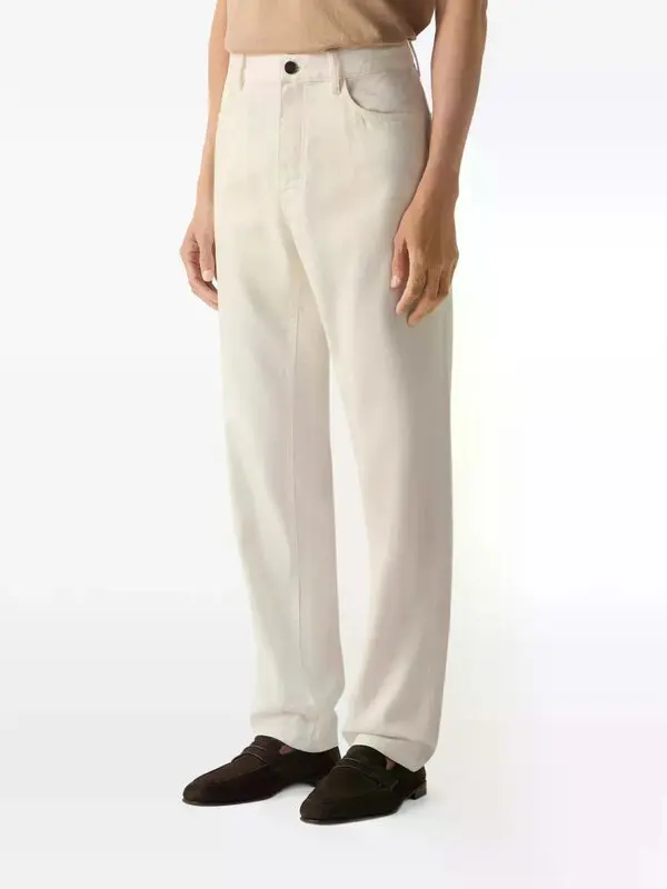 Zegna Roccia Trousers - Neutrals